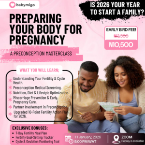 Buy Preparing Your Body For Pregnancy A Preconception Masterclass By