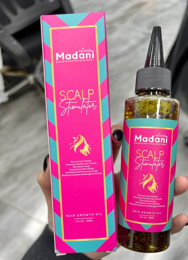 Buy Madani Scalp Stimulator Oil BIG SIZE by Bacircle Distributors Ltd ...