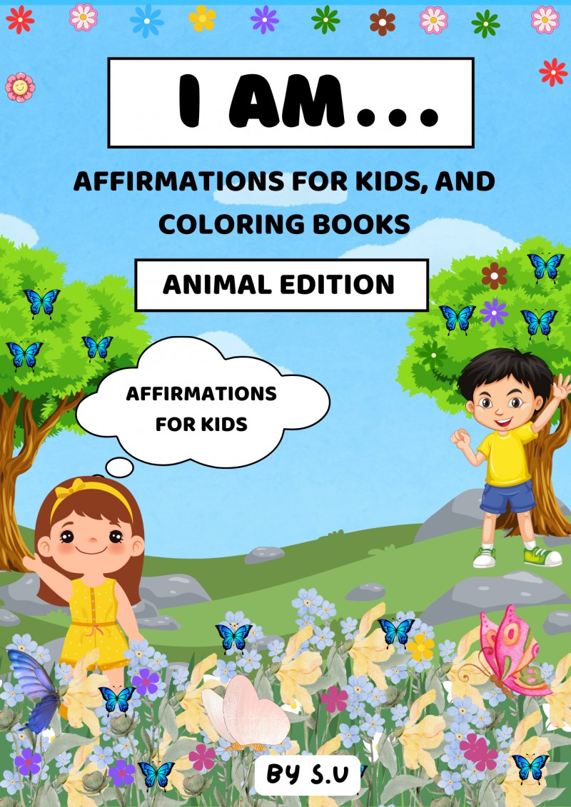 Buy I AM (AFFIRMATION AND COLORING BOOK FOR KIDS) by Belleona David on ...