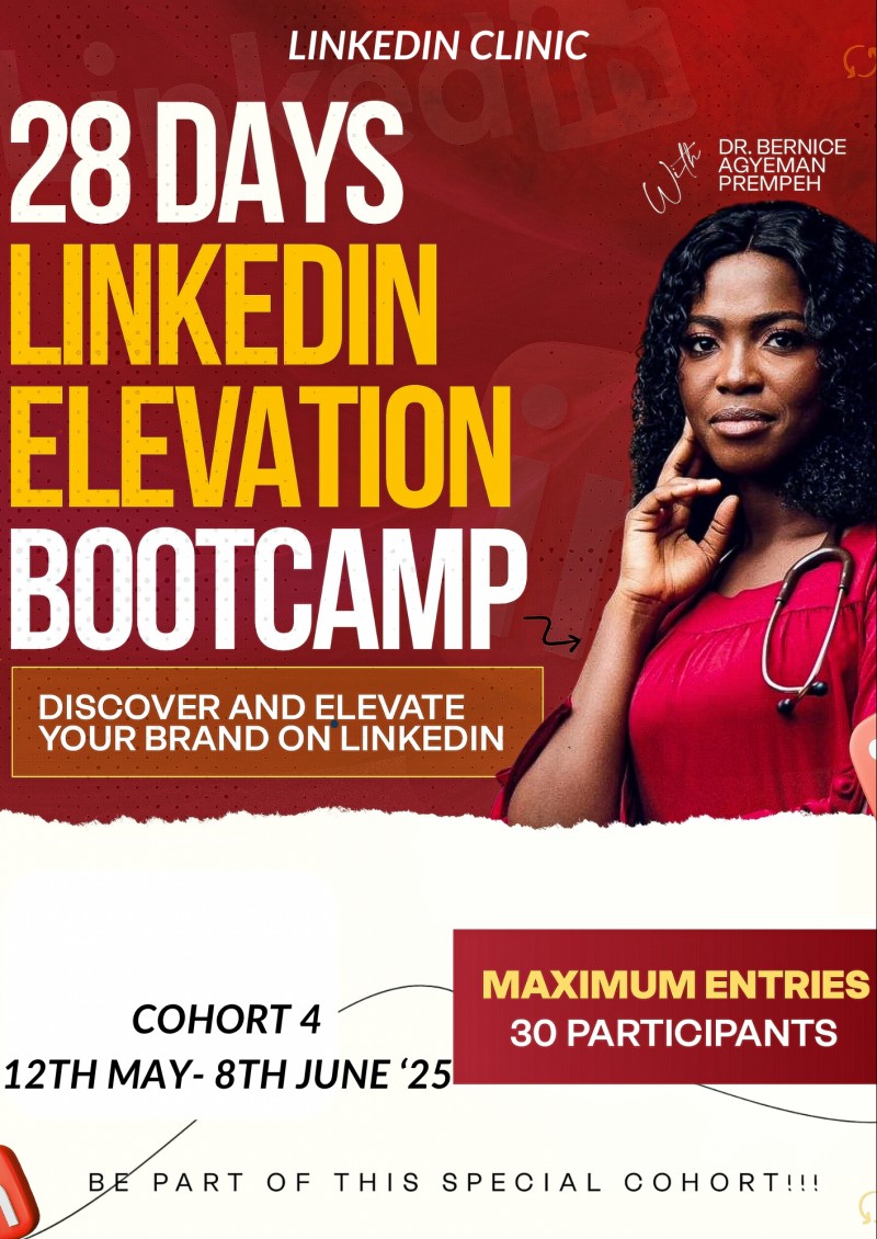 Buy LINKEDIN ELEVATION BOOTCAMP (LEB) by Bernice Agyeman Prempeh on Selar