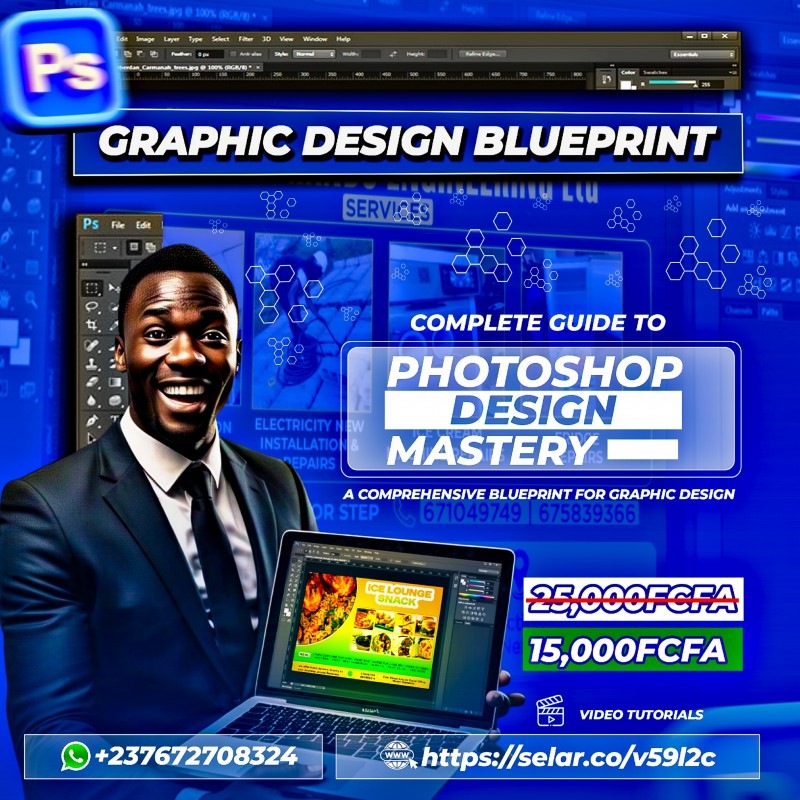 Buy PHOTOSHOP DESIGN MASTERY by BETA Graphix on Selar