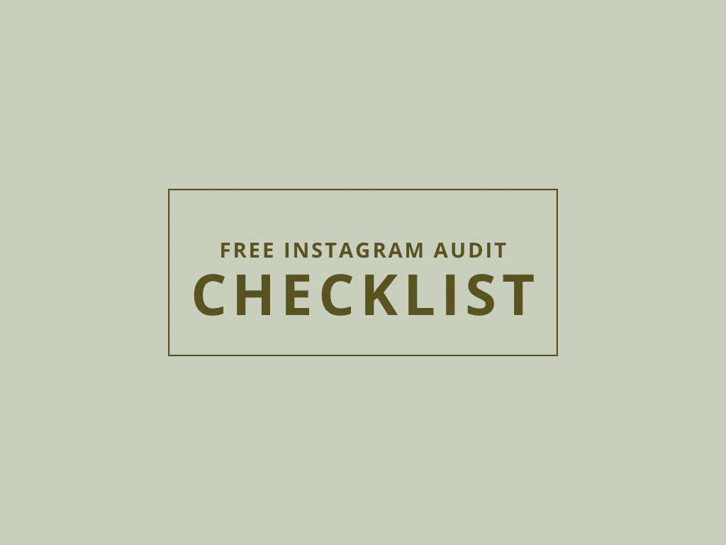 Get Instagram audit checklist by Bibi Socials on Selar.co