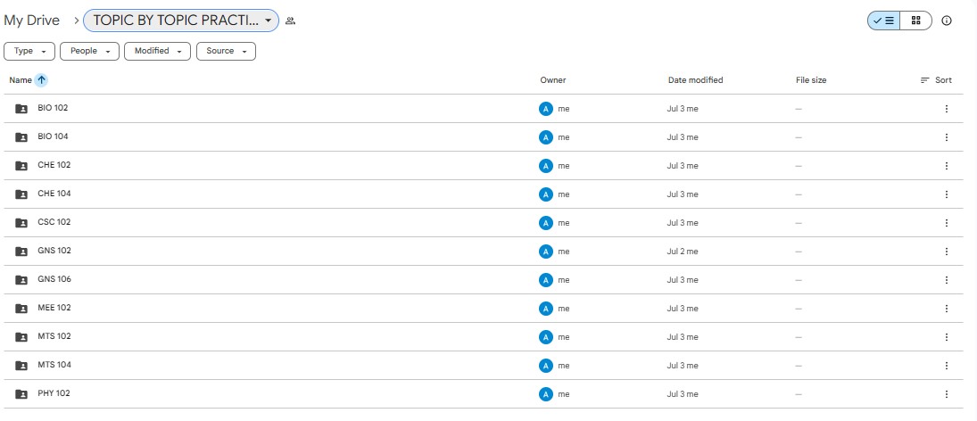 Buy TOPC BY TOPIC PAST QUESTIONS by B Tech on Selar