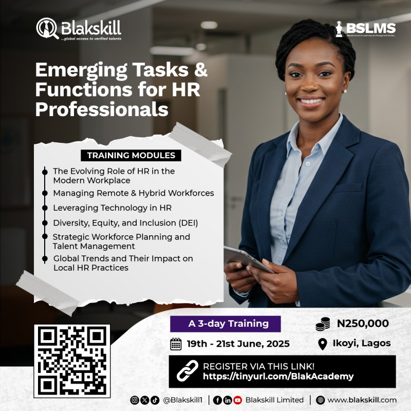 Buy Emerging Tasks and Functions for HR Professionals by Blakskill ...
