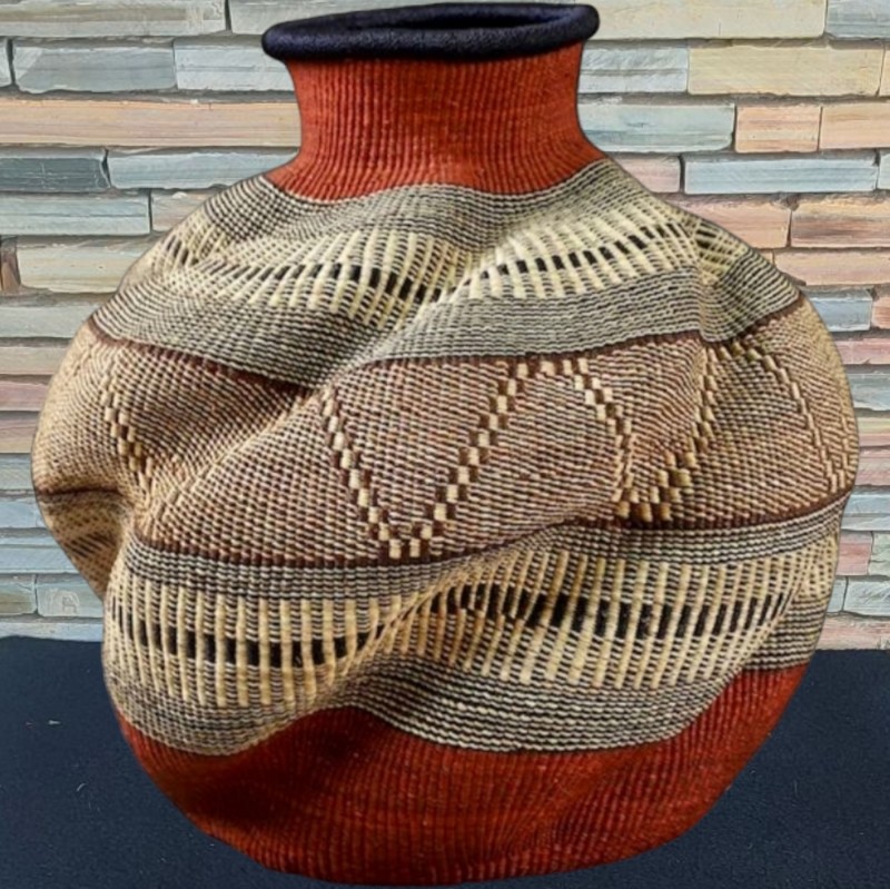 Buy Bolga Basket, African Basket, Handmade Basket, Ghana Basket, Gift ...