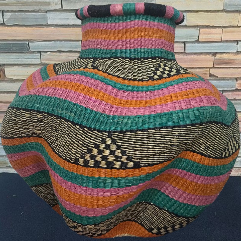 Buy Bolga Basket, African Basket, Handmade Basket, Ghana Basket, Gift ...