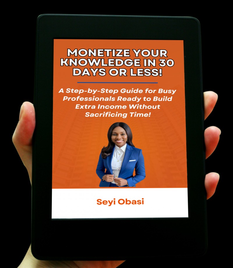 Buy Monetize Your Knowledge - Course ONLY by Oluseyi Obasi on Selar
