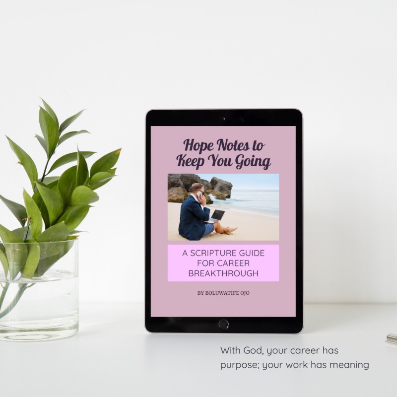 Buy Hope Notes To Keep You Going by Boluwatife Ojo on Selar