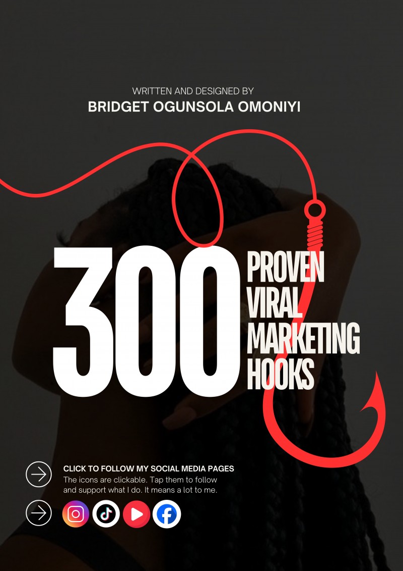 Buy 🔥 300 Proven Viral Marketing Hooks – The Ultimate Content Shortcut! 🚀 by Raphael Nwabudike ...