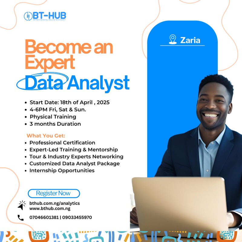 Buy DATA ANALYTICS MASTERCLASS by BT HUB on Selar