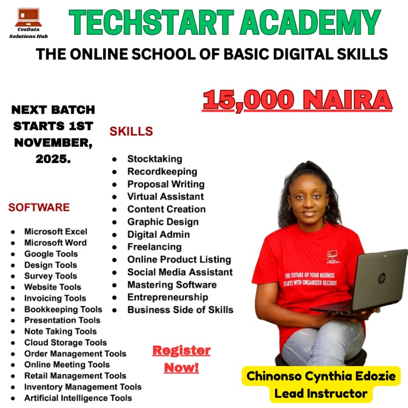 Buy TECHSTART ACADEMY by CEEDATA SOLUTIONS HUB on Selar