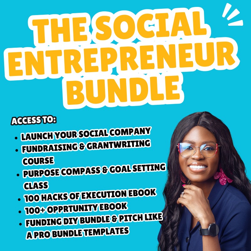 Buy The Social Entrepreneur Bundle by Changemakers Hub on Selar