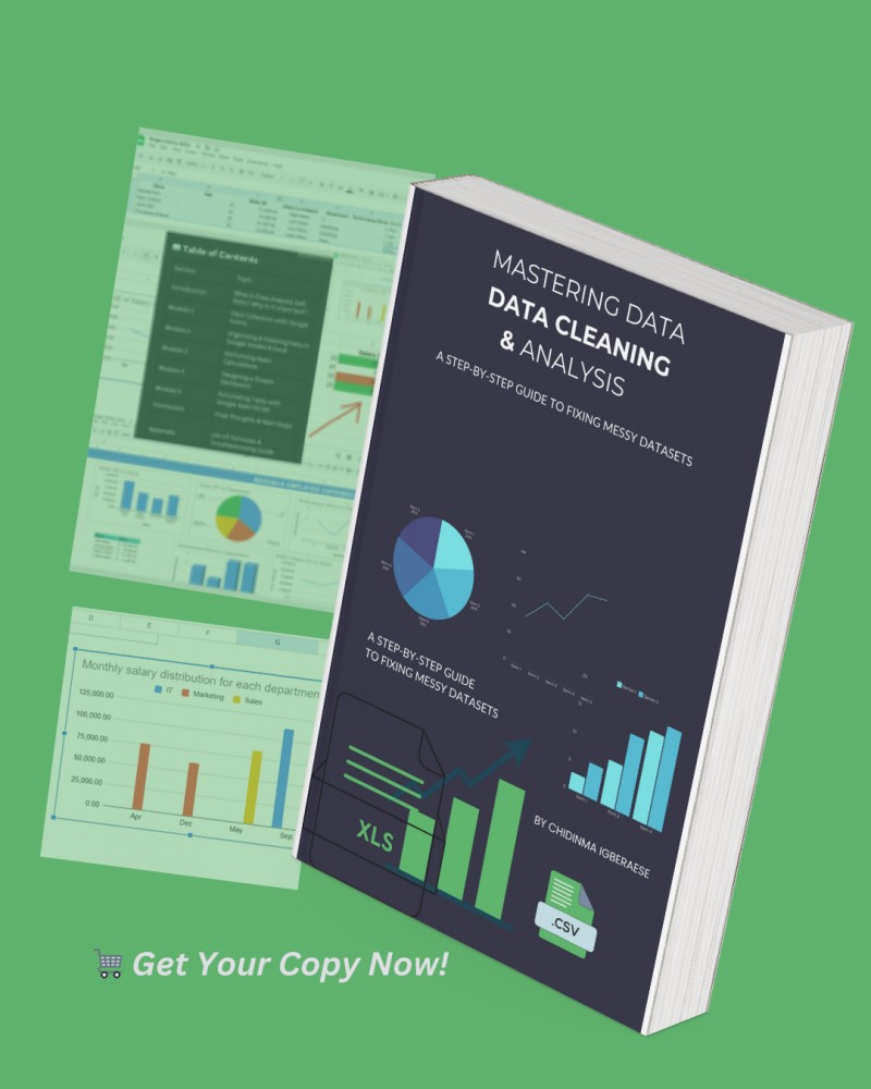 Buy Mastering Data Cleaning & Analysis: A Step-by-Step Guide to Fixing Messy Datasets in Google ...