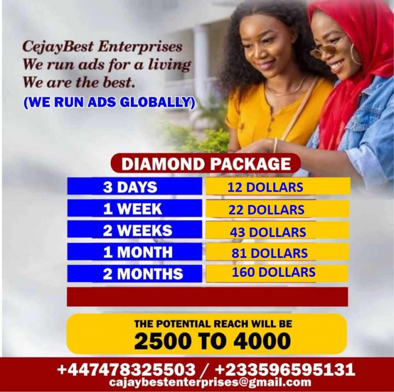Buy 3 days Diamond Package for Facebook and Instagram Ads by Chijioke ...