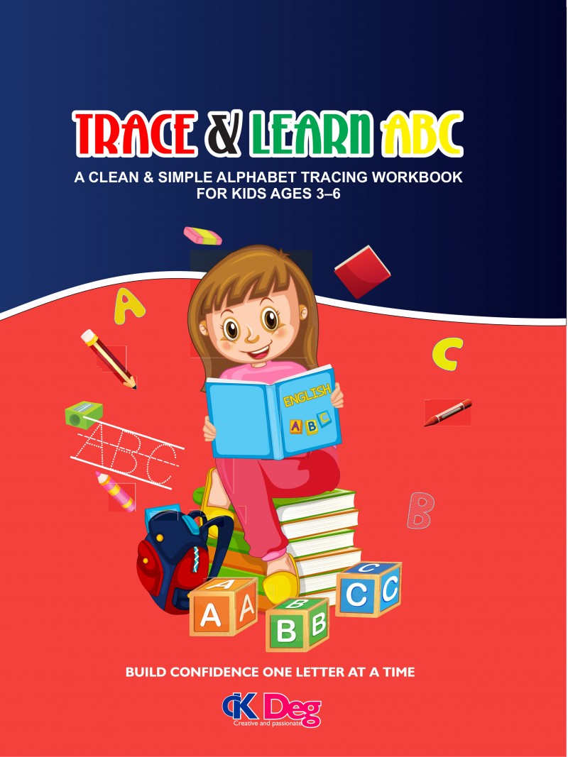 Buy Trace & Learn ABC: A Minimalist Alphabet Tracing Workbook for Kids ...