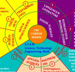Buy Cbc Career Wheel by coursebook guides on Selar