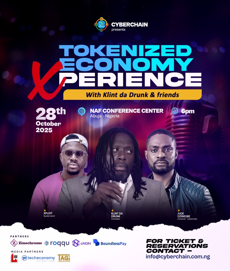 Buy Tokenized Economy Xperience by Cyberchain Consult on Selar