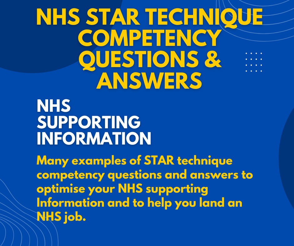 Buy NHS Supporting Information Sample by Cynthia Academy on Selar