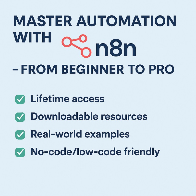 Buy Total Automation with n8n and AI Agents Full Course by D4n Agencyy ...