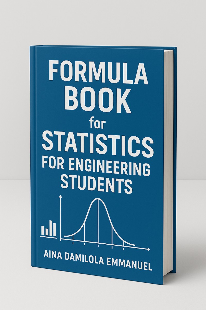 Buy FORMULA BOOK FOR STATISTICS FOR ENGINEERING STUDENTS by AINA ...