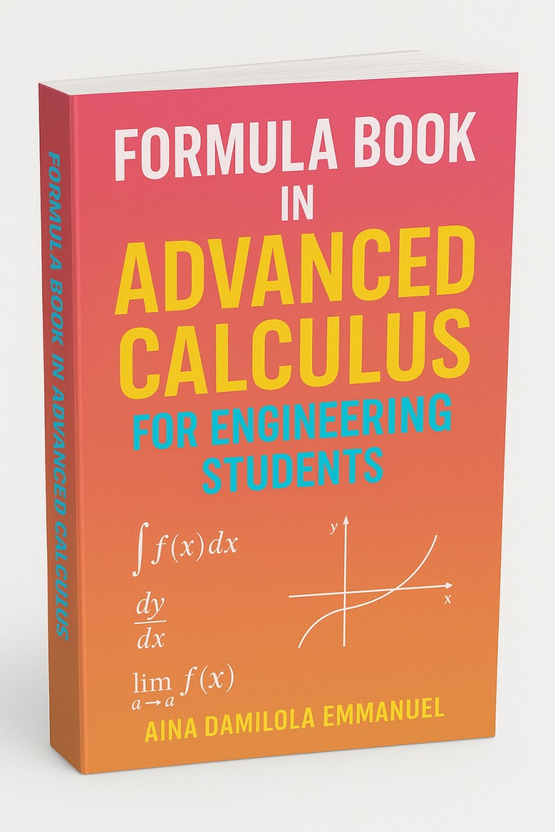 Buy FORMULA BOOK IN ADVANCED CALCULUS FOR ENGINEERING STUDENTS by AINA ...