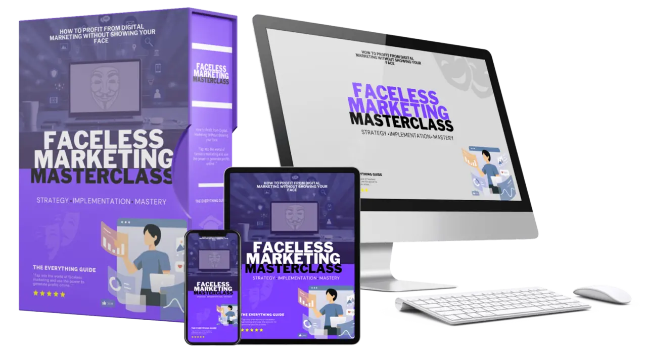 Buy Faceless Marketing Masterclass by Readify Store on Selar