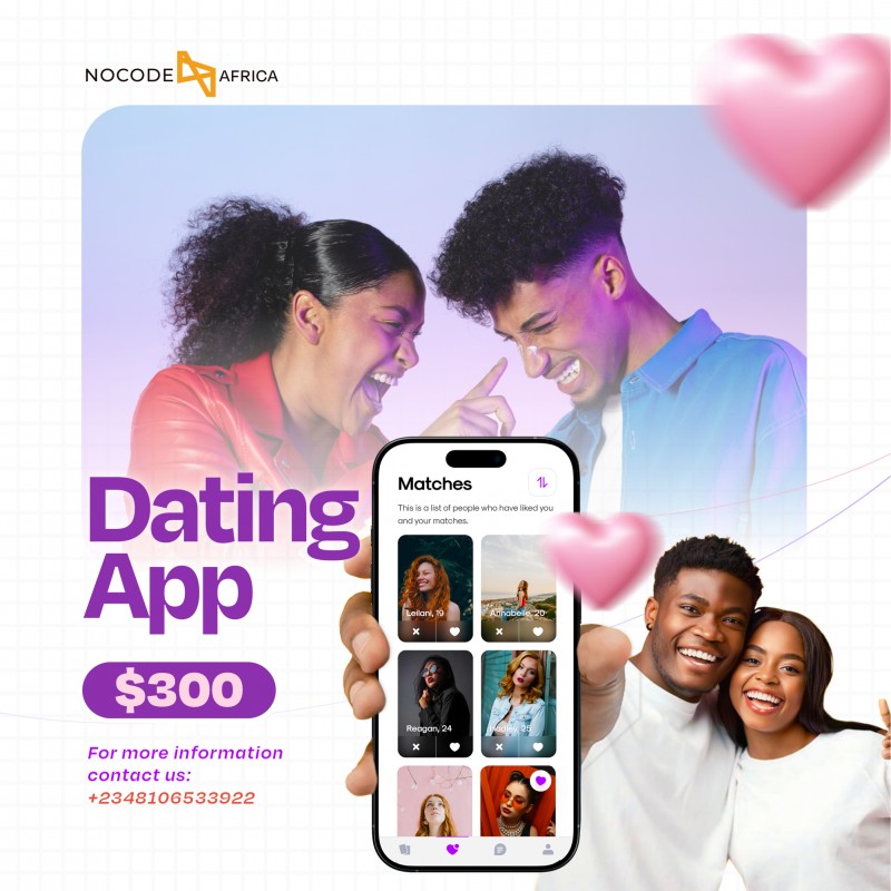 Buy Dating App Built with FlutterFlow and Firebase by David Orok on Selar