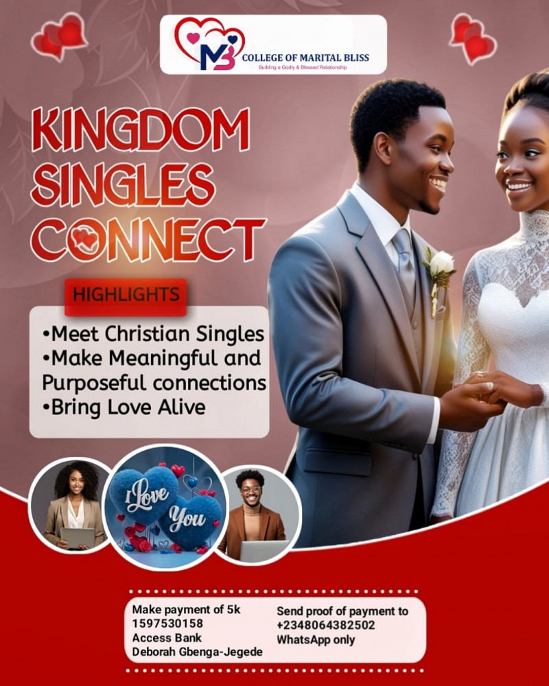 Buy KINGDOM SINGLES CONNECT by Debby Gbenga-Jegede on Selar