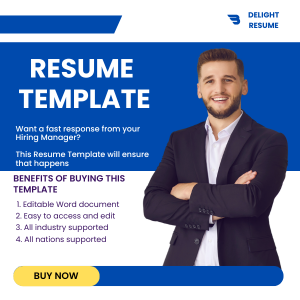 Get The Perfect Resume Template by Deborah Dada on Selar