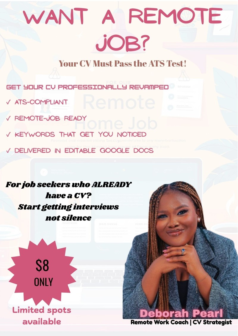 Buy CV Revamp Service! Land More Remote Job Interviews by Deborah ...