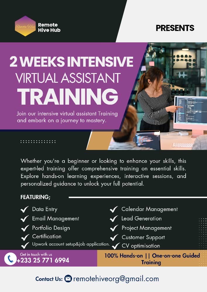 Buy RemoteHive Certified Virtual Assistant Program by Deborah Dosunmu ...