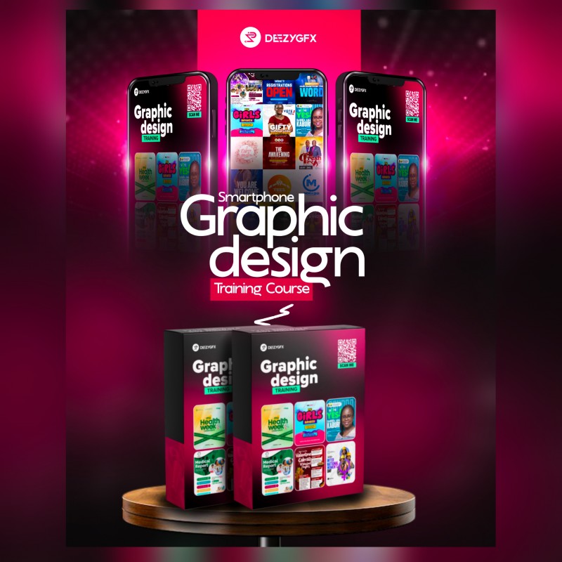 Buy SMARTPHONE GRAPHIC DESIGN TRAINING by DEEZY MULTIMEDIA on Selar