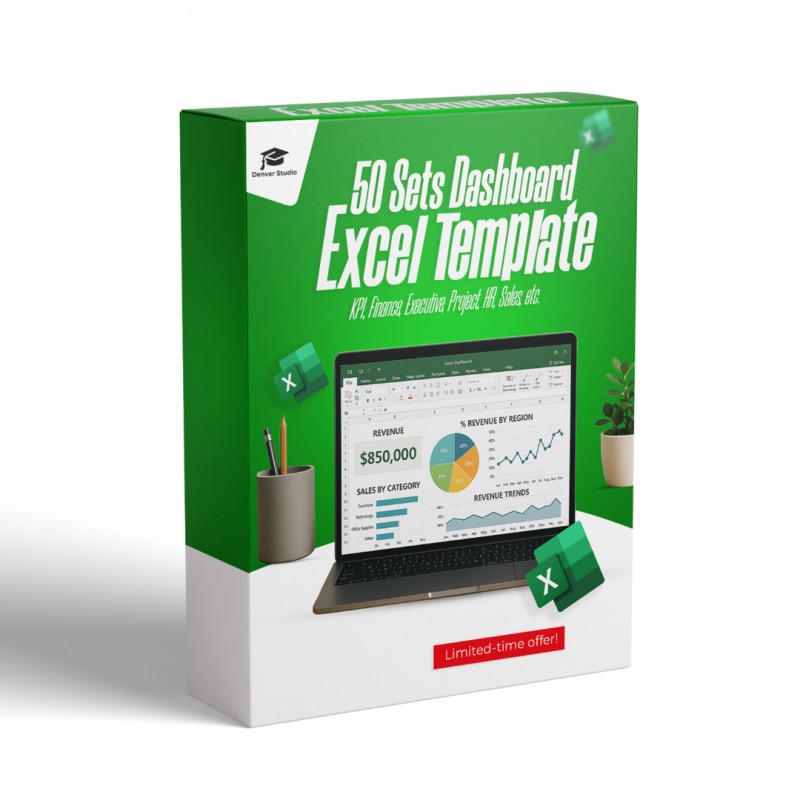 Buy Excel Dashboard Toolkit by Denver Studio on Selar