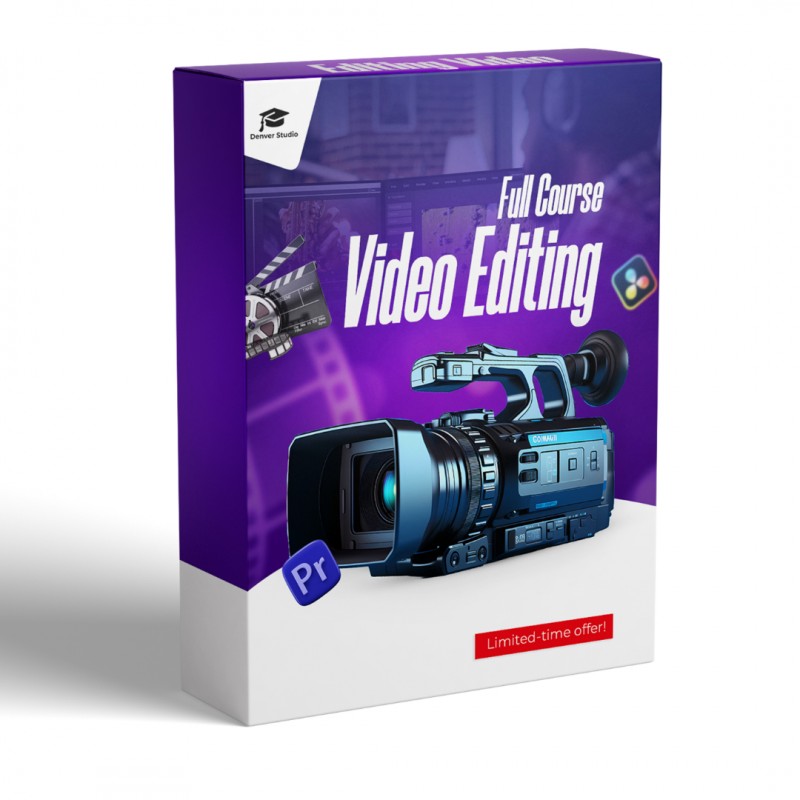 Buy LEARN VIDEO EDITING (SOFTWARE INCLUDED) by Denver Studio on Selar