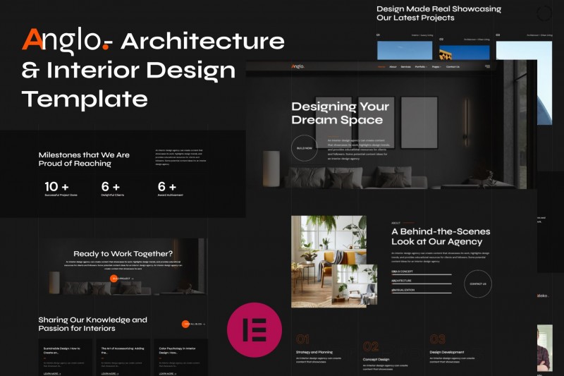 Buy Anglo Architecture Interior Design Elementor T Download 🏠🛋 by Digital Products Bazar on Selar