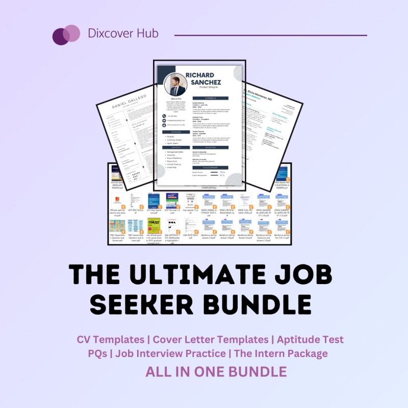 Buy THE ULTIMATE JOB SEEKER BUNDLE FOR YOUNG GRADUATES AND INTERNS by ...