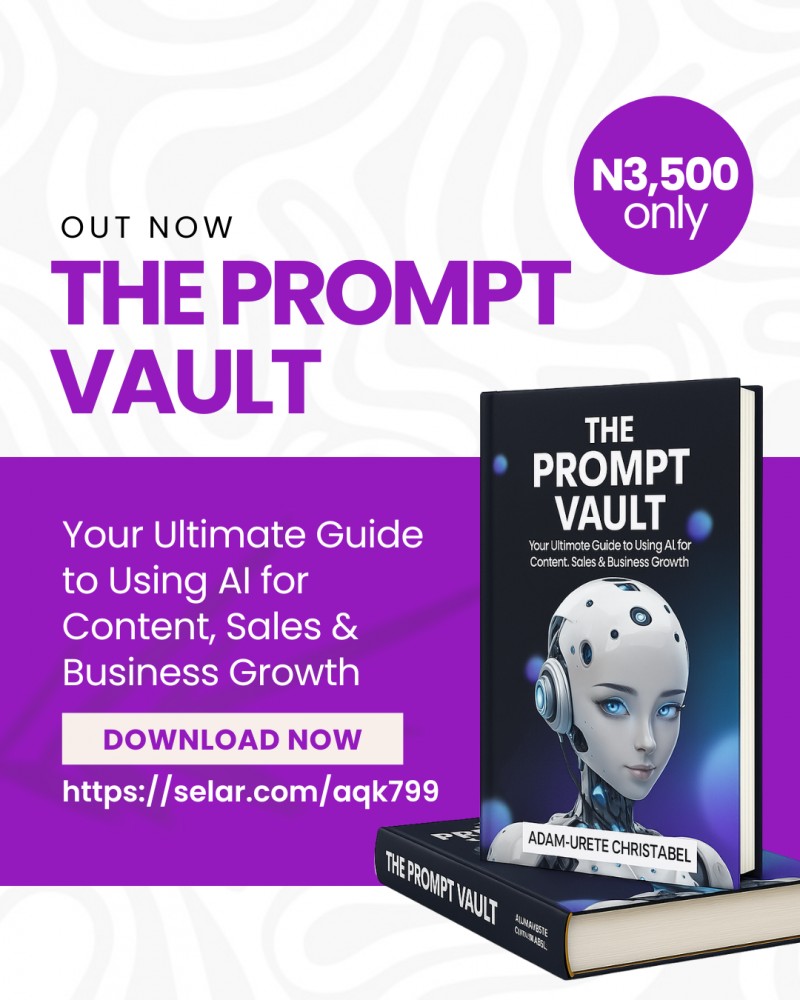 Buy THE PROMPT VAULT by Christabel Urete on Selar