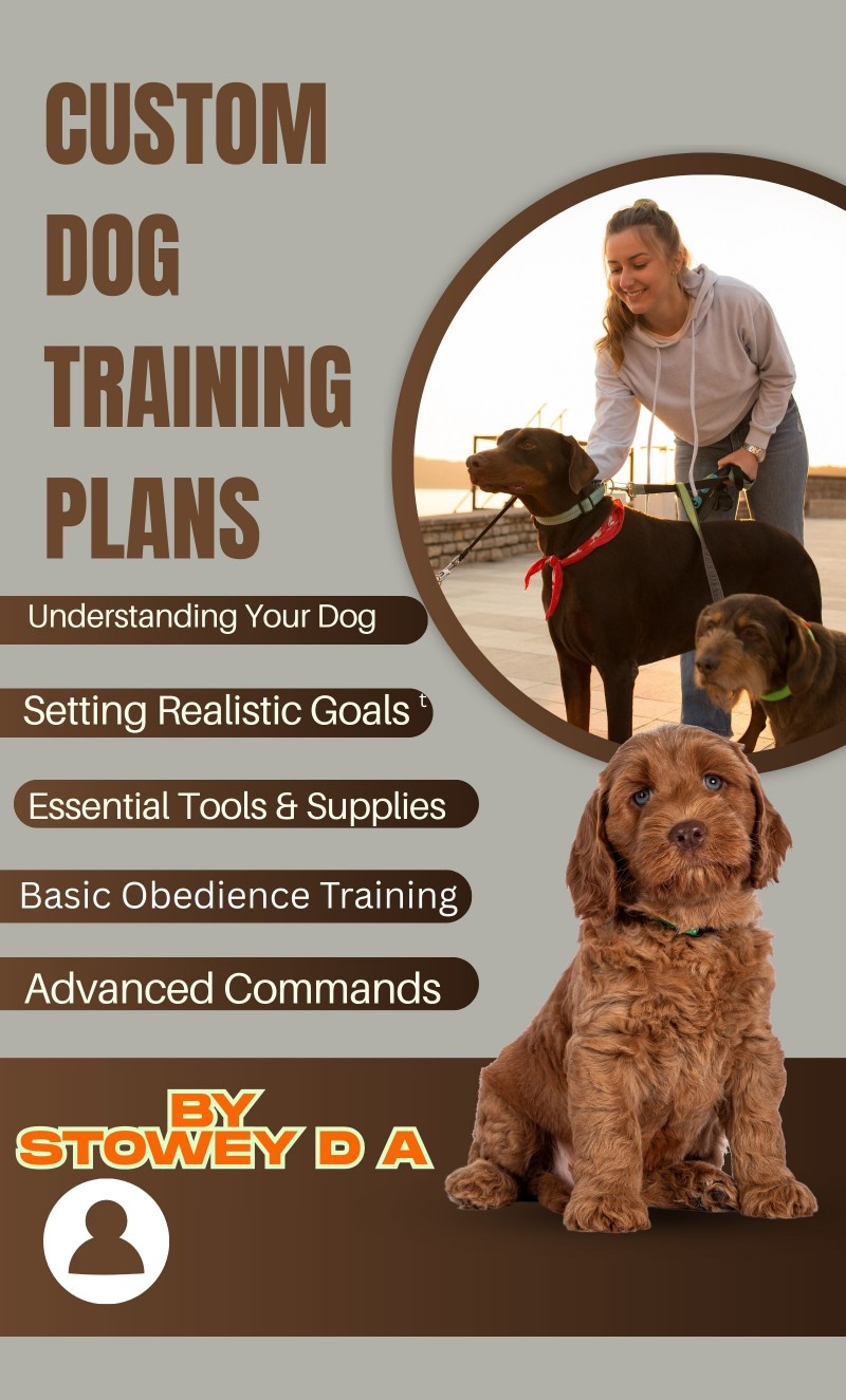 Buy Custom Dog Training Plans: A Step-by-Step Guide for Effective ...