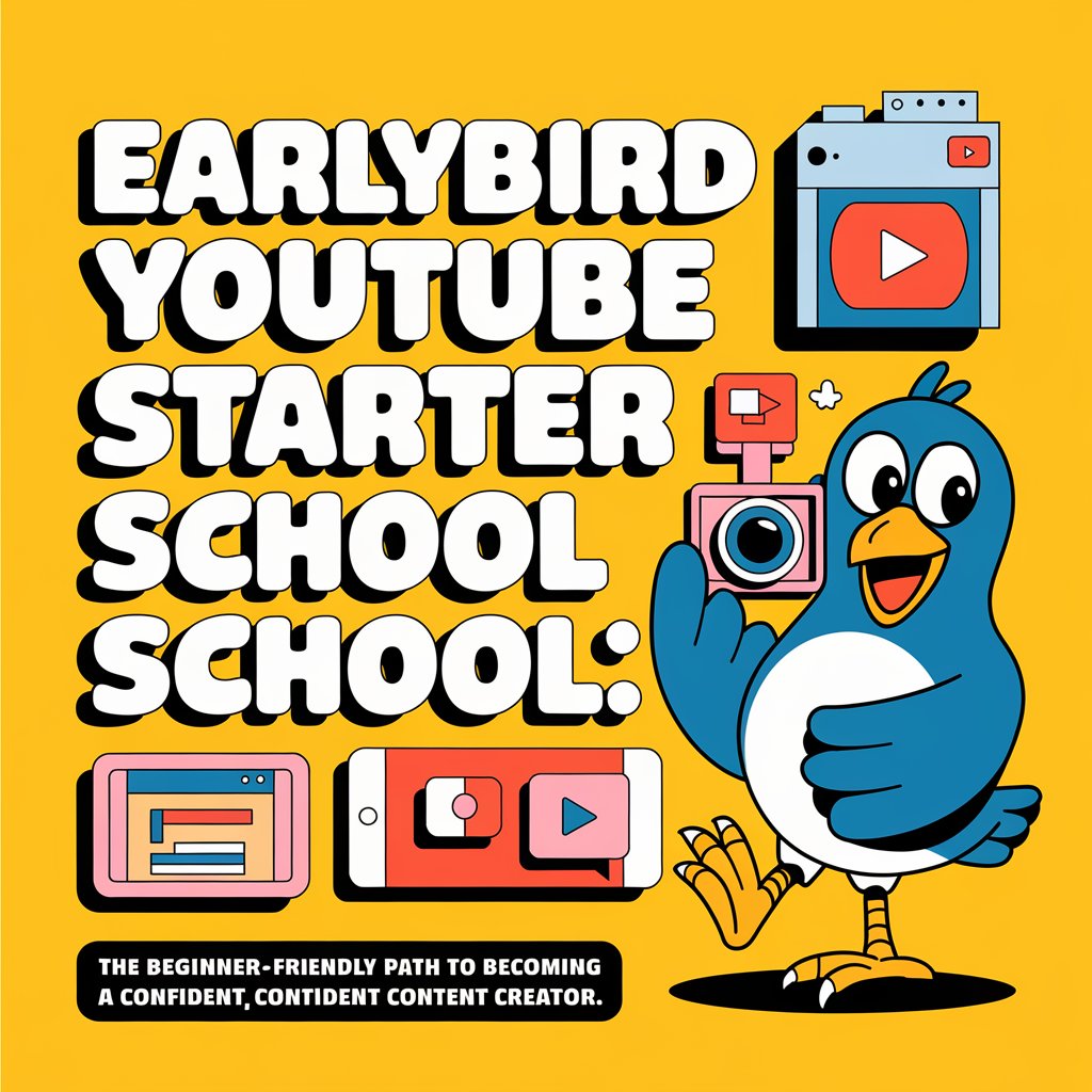 Buy EarlyBird YouTube Starter School (Video Guide) by Earlybird ...