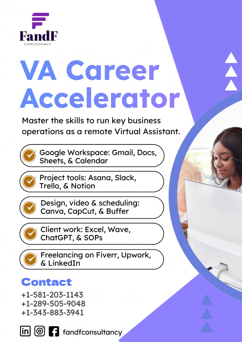 Buy VA Career Accelerator by Dr Fin on Selar