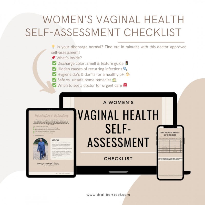 Buy A Comprehensive Women's Vaginal Health & Self-assessment Checklist ...