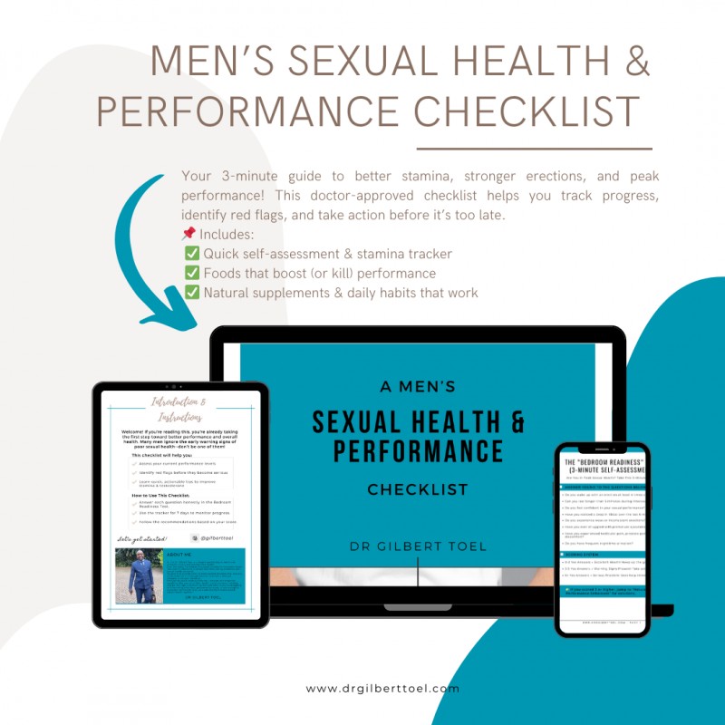 Buy A Comprehensive Men's Sexual Health & Performance Checklist by Dr ...