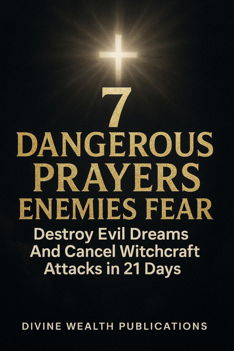 Buy 🔥 7 DANGEROUS PRAYERS ENEMIES FEAR: Destroy Evil Dreams & Cancel Witchcraft Attacks in 21 ...