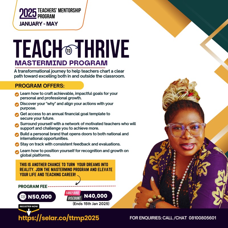 Buy Teach To Thrive Mastermind Program by on Selar