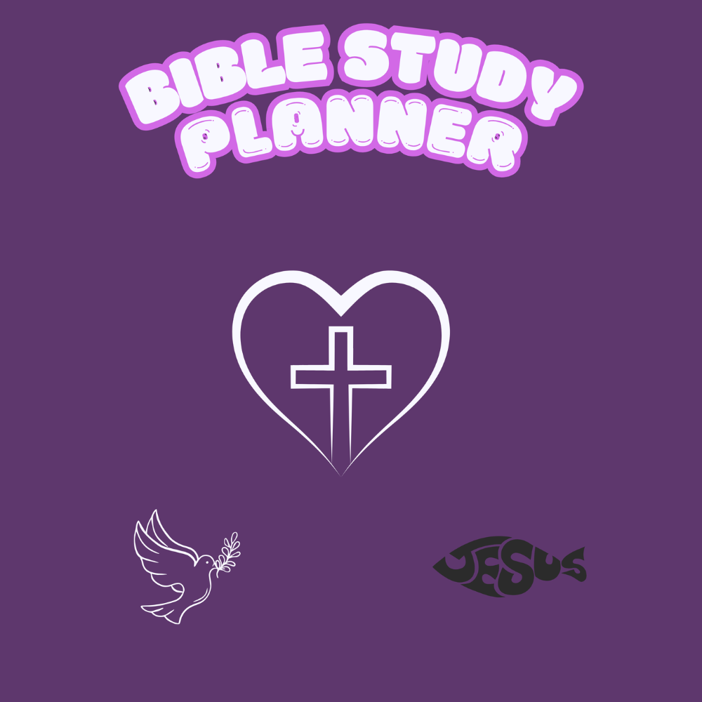 Buy Bible Study Planner 2026 — Faith Journey, Prayer Goals, Monthly ...