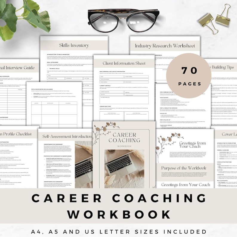 Buy Career Development Planner & Workbook | PDF | Resell Rights by Earn ...
