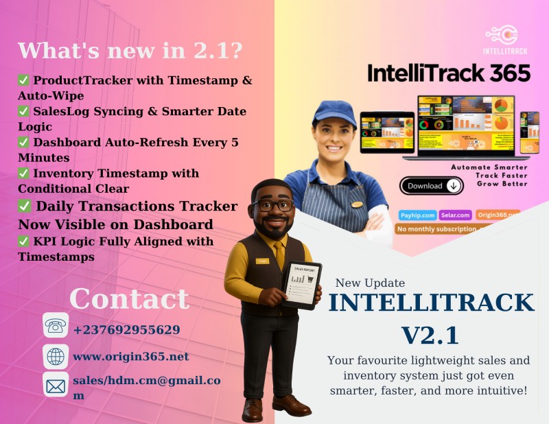 Buy IntelliTrack 2.1(New Update) Your All-in-one Smart Business Tracker ...