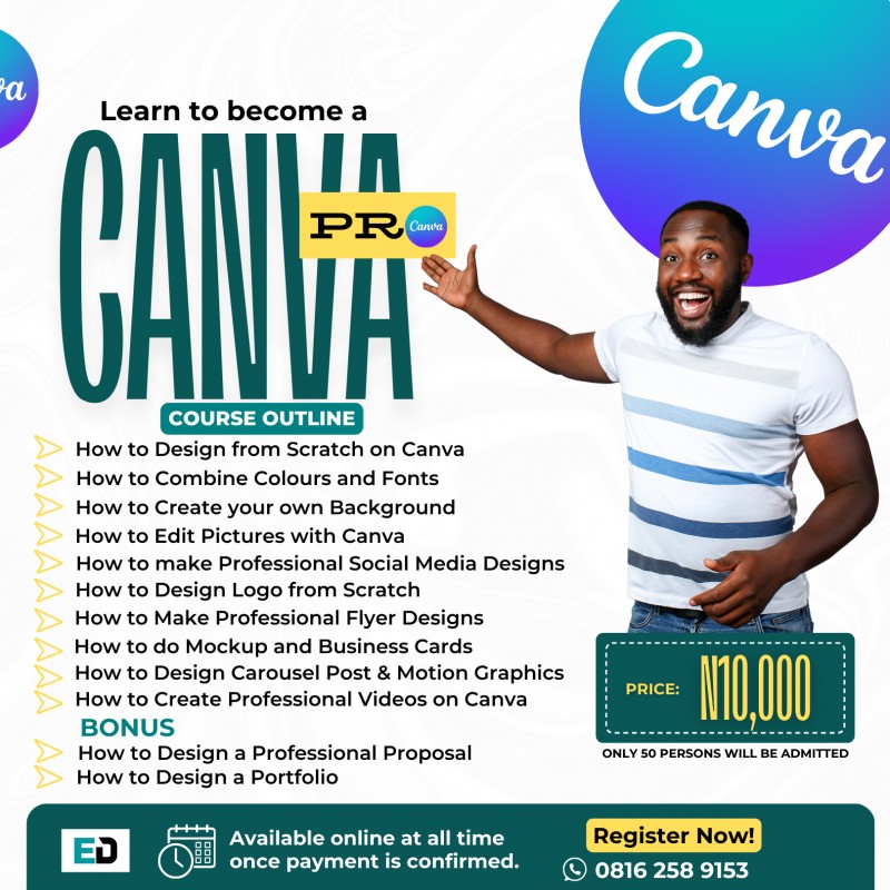 Buy Master Design on Canva by Eclat Digitals on Selar