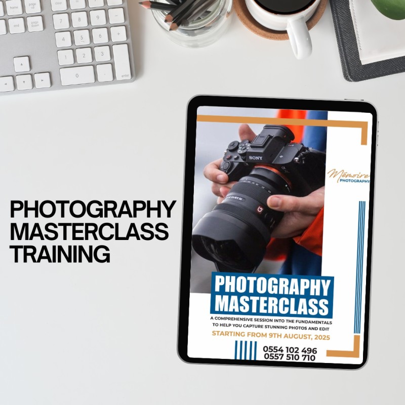 Buy PHOTOGRAPHY MASTERCLASS TRAINING by Emmanuel Noble on Selar