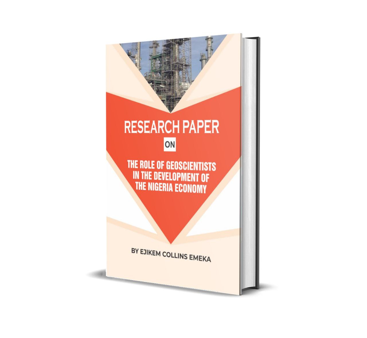 Buy Research Paper on The Role of Geoscientists in the Development of ...